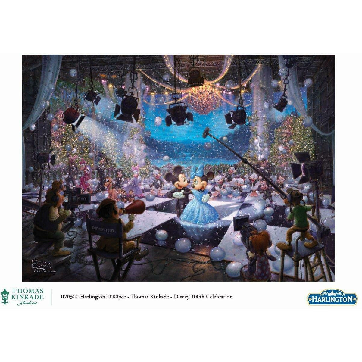 Harlington 1000pc Thomas Kinkade: Disney 100th Celebration Puzzle – Hobbyco