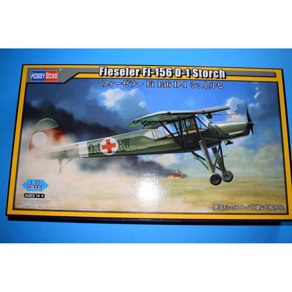HobbyBoss 1/35 Fieseler Fi-156 D-1 Storch Plastic Model Kit – Hobbyco