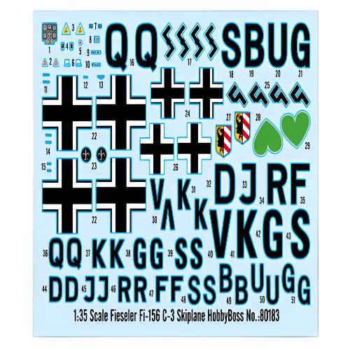 HobbyBoss 1/35 Fieseler Fi-156 C-3 Skiplane Plastic Model Kit – Hobbyco