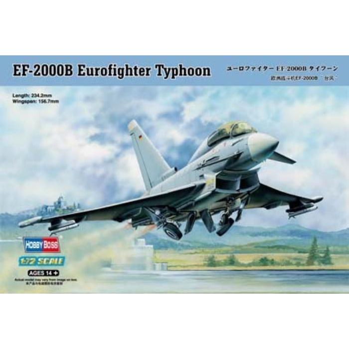 HobbyBoss 1/72 EF-2000B Eurofighter Typhoon Plastic Model Kit | Hobbyco ...