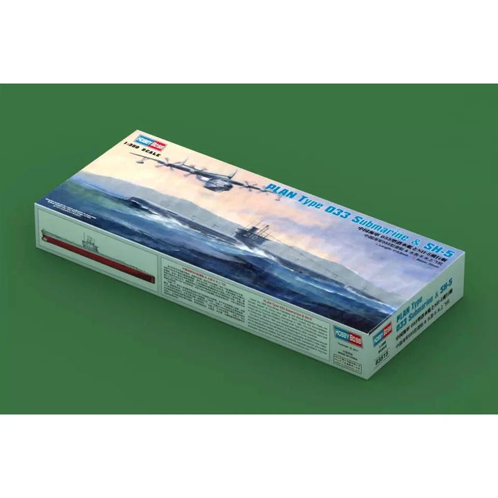 1/350 PLAN Type 033 Submarine & SH-5 Plastic Model Kit