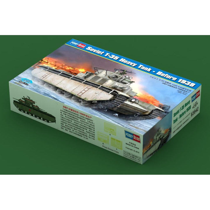 HobbyBoss 1/35 Soviet T-35 Heavy Tank | Hobbyco - Est.1935