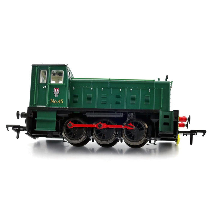 Heljan OO Ruston 165DE NCB Dark Green No. 45 DCC Ready 18 Pin – Hobbyco