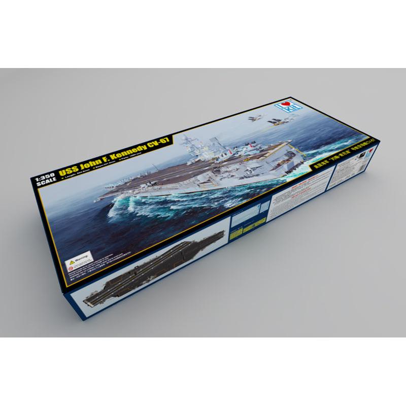 1/350 USS John F. Kennedy CV-67 Plastic Model Kit