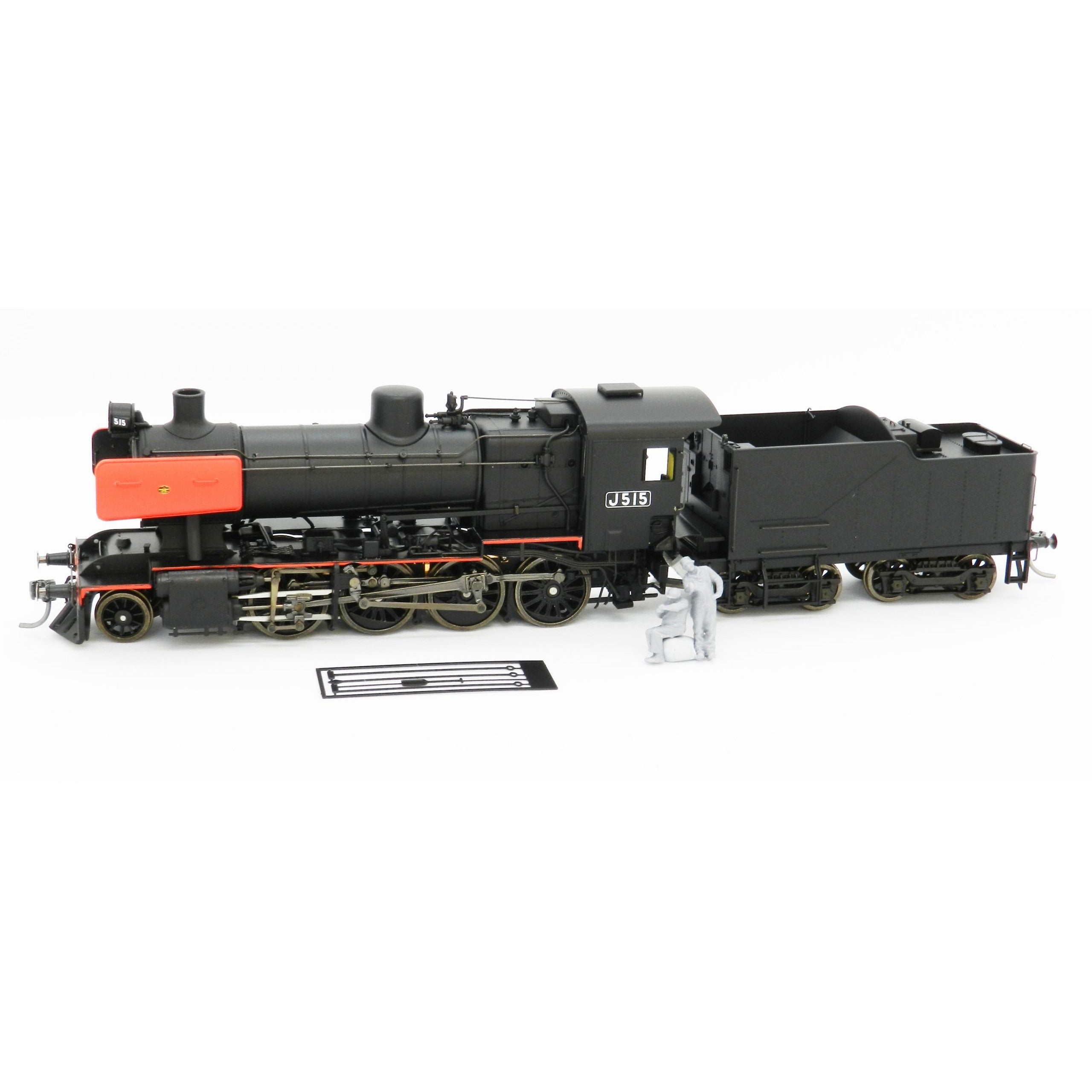 HO J515 VR J Class 2-8-0 Coal Tender Footplate Edge Red