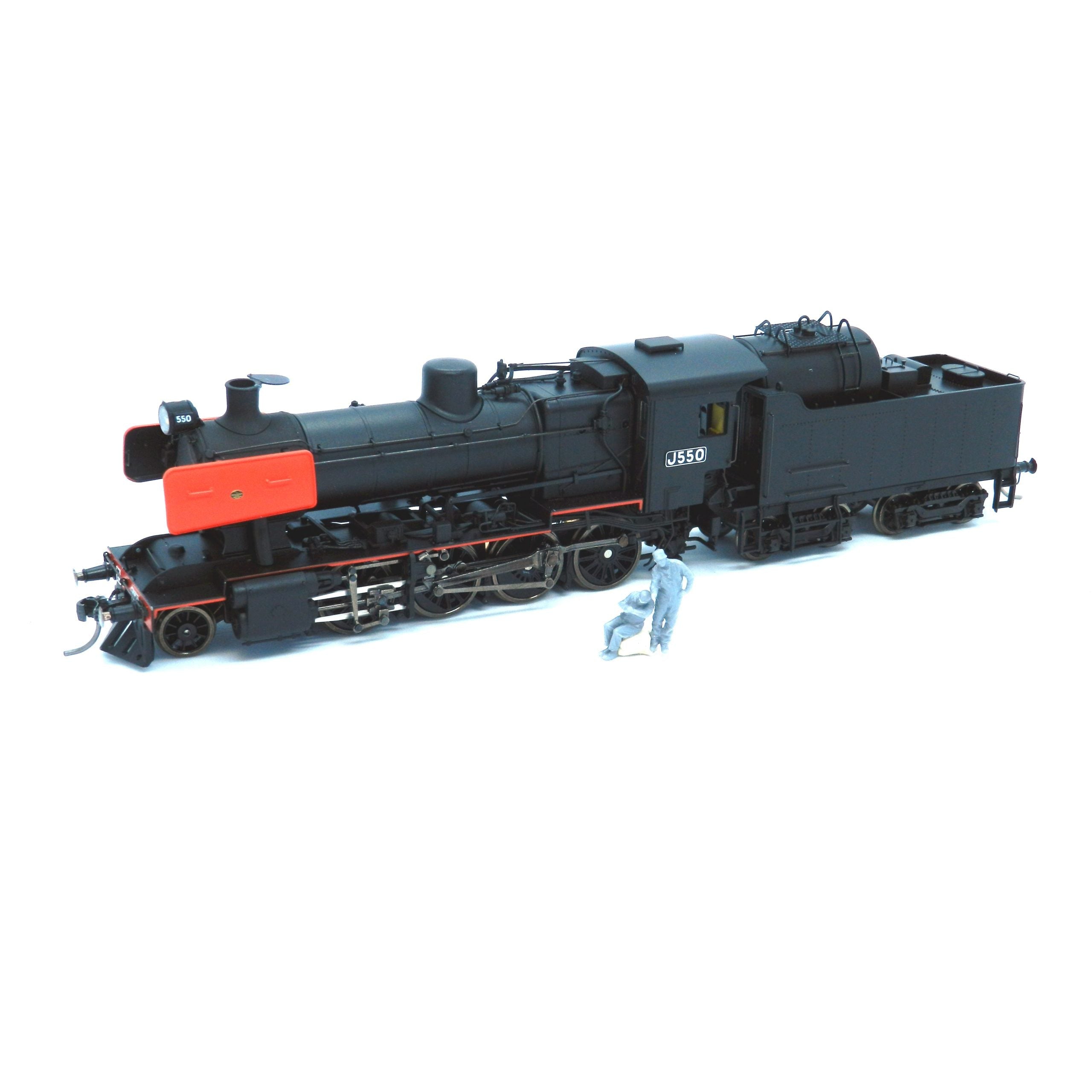 Ixion Model HO J550 VR J Class 2-8-0 Oil Tender Footplate Edge Red