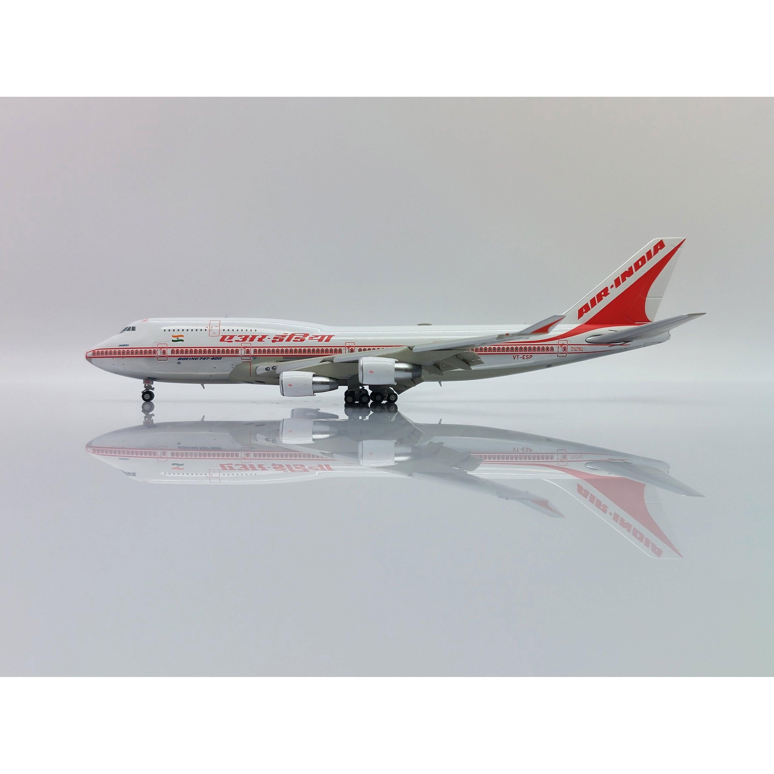 JC Wings 1/400 Air India B747-400 VT-ESP (Flaps Down)