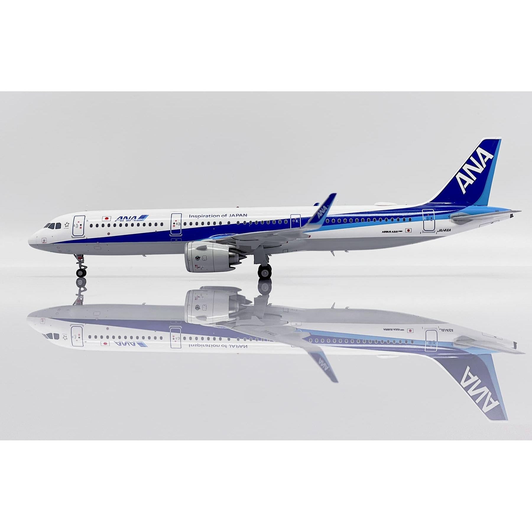1/200 All Nippon Airways Airbus A321NEO Reg: JA146A with Stand ...