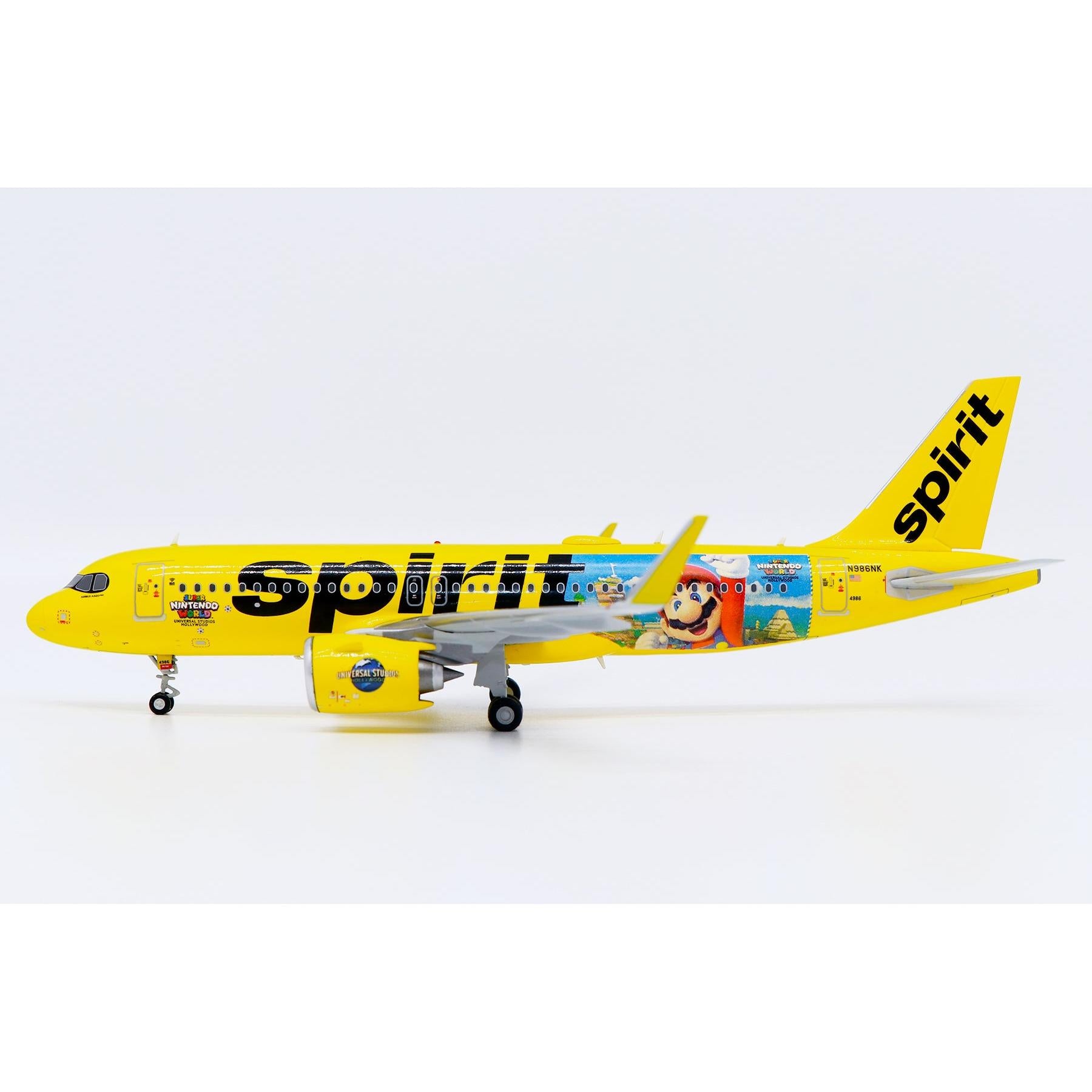 JC Wings 1/200 Spirit Airlines Airbus A320NEO "Super Nintendo World ...