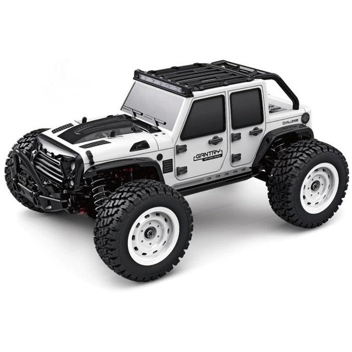 Drive the Joys Tech 1/16 Gantry Jeep White RTR. A ready-to-run RC ...