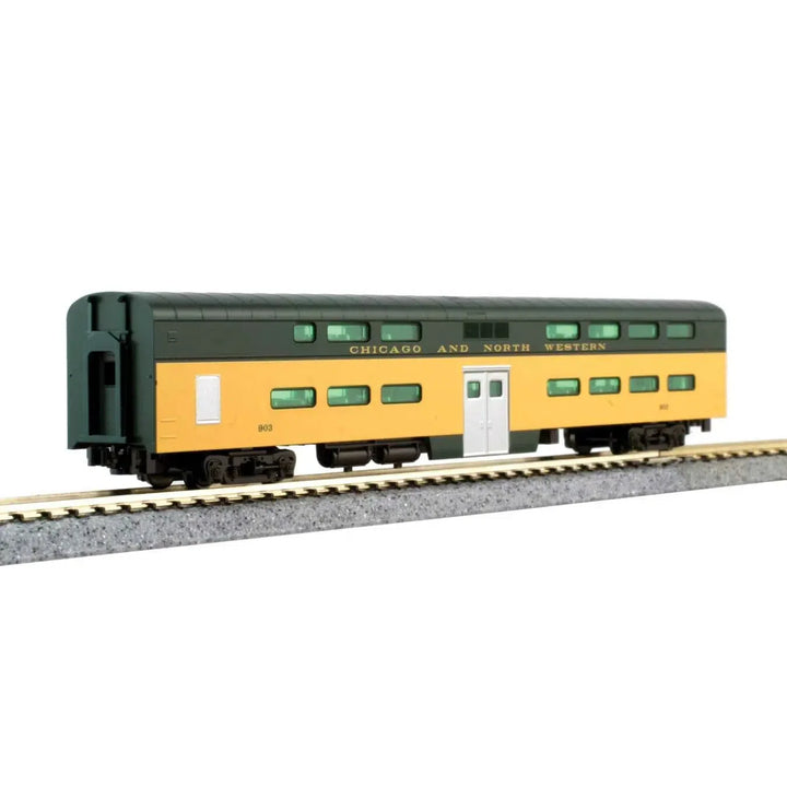 Kato Kato N CNW 400 EMD E8A & 5 Car Only Set Train Standard DC ...
