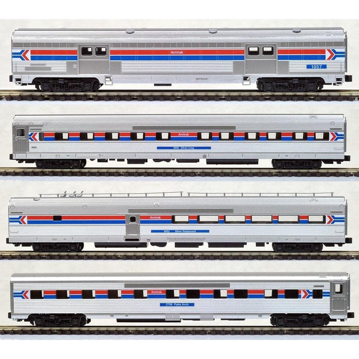Kato N Amtrak Rainbow Era 8 Car – Hobbyco