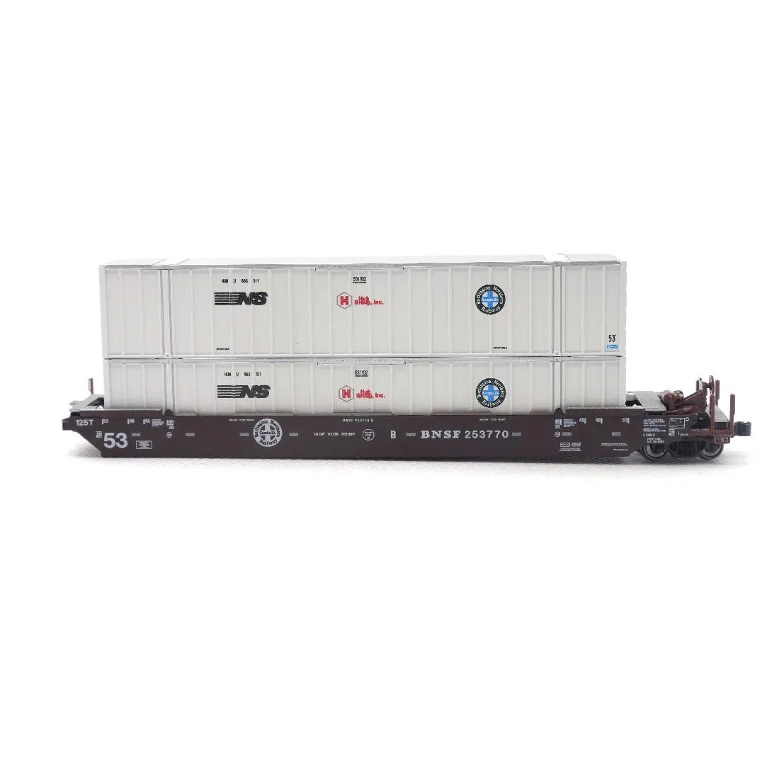 N Maxi-IV BNSF 3 Car Hub Conts