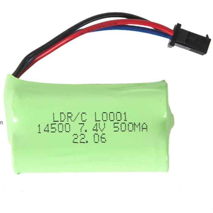 LDRC Battery 500mah 7.4v Lion – Hobbyco