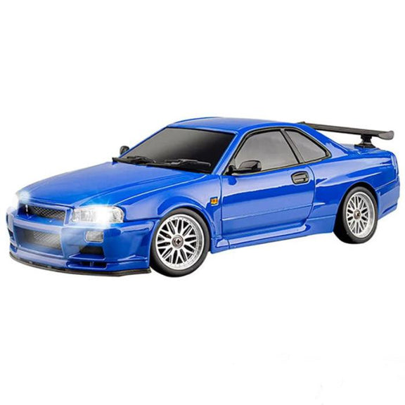 LDRC 1/18 34 Drift Car RTR with Gyro Blue Metal Body – Hobbyco