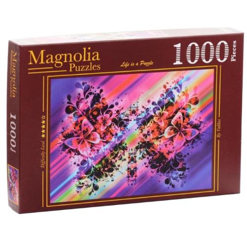 Magnolia Puzzles Piece together the Magnolia 1000pc Butterfly Jigsaw ...