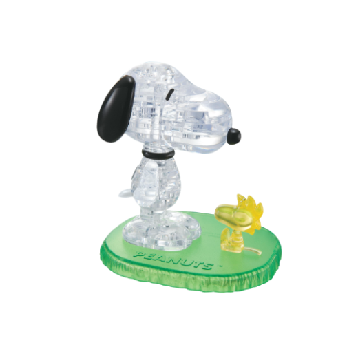 3D Crystal Snoopy Woodstock