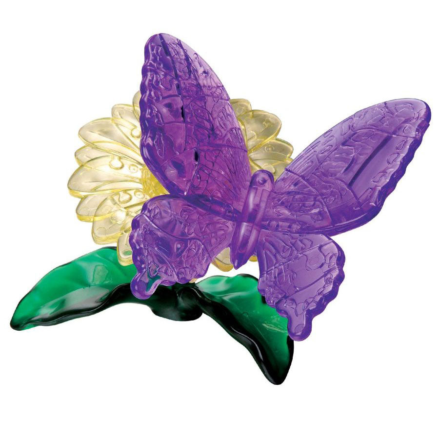 BePuzzled 3D Purple Butterfly Crystal Puzzle | Hobbyco - Est.1935