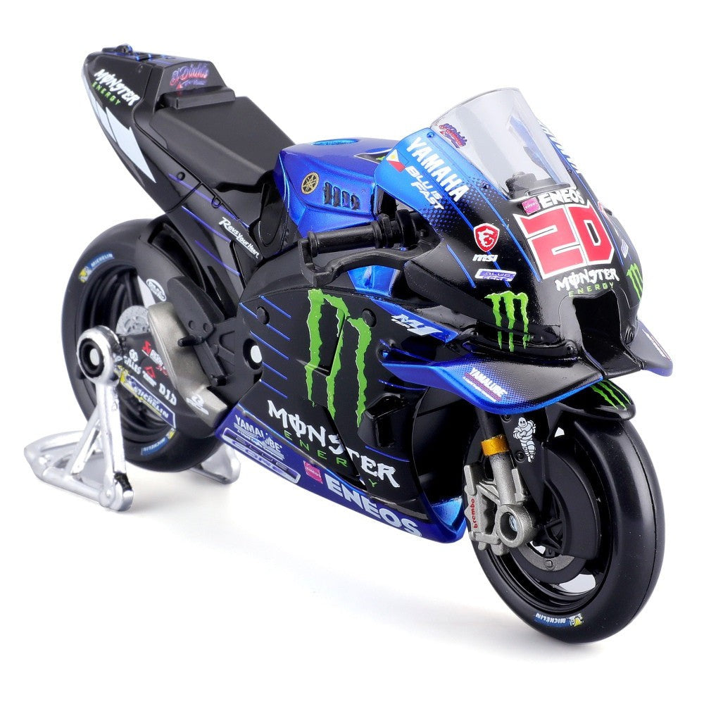 Maisto 1/18 Moto GP 2021 Yamaha Factory Racing - Quartararo/Vinales