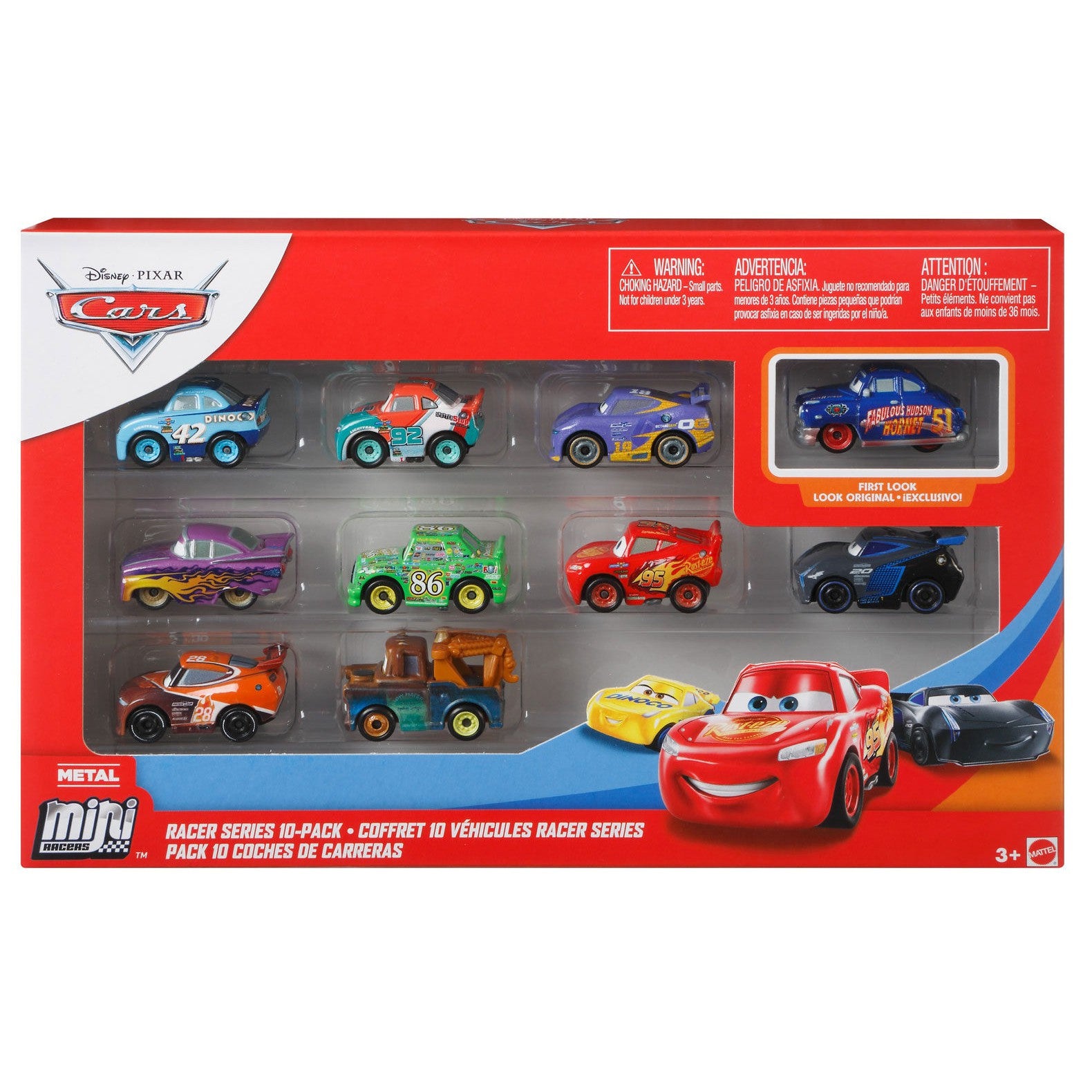 Mattel Disney Pixar Cars Mini Racers 10 Pack Assortment | Hobbyco - Est ...