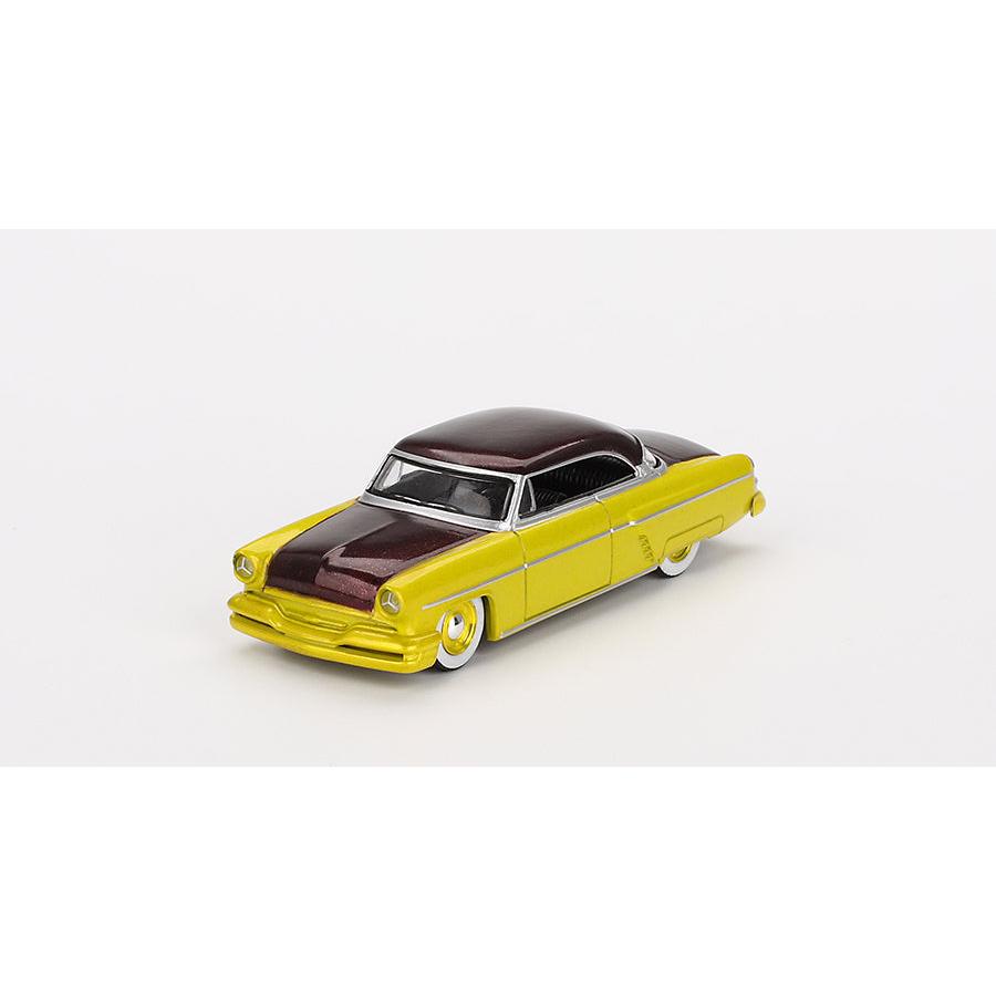 Mini GT 1/64 Lincoln Capri Hot Rod 1954 Lim Yellow LHD | Hobbyco - Est.1935