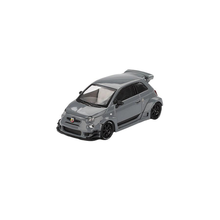 Mini GT 1/64 Abarth 595 LB-Works X Abas Works Grey (RHD) – Hobbyco