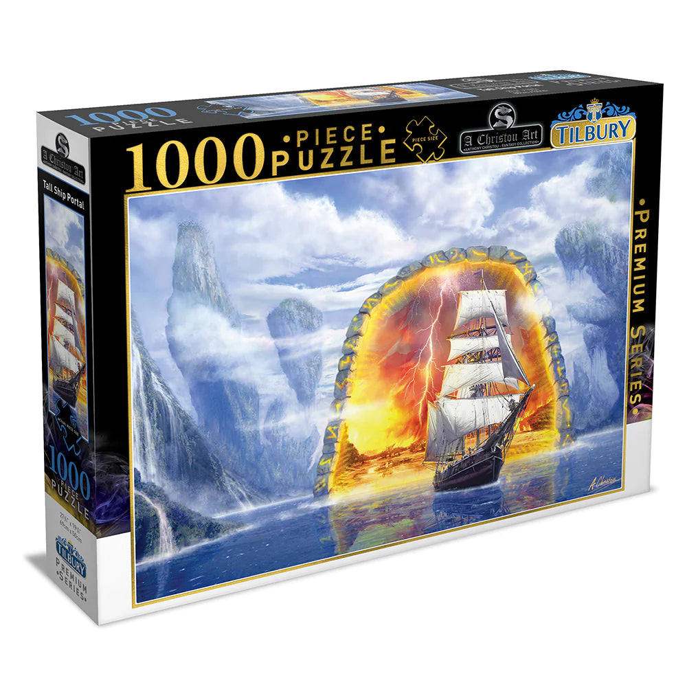 Tilbury Assemble Tilbury 1000pc Tall Ship Portal Puzzle. A beautifully ...
