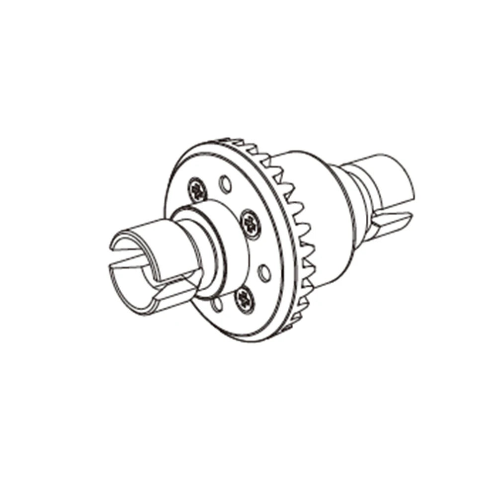 MJX Complete Metal Diff (16420G) – Hobbyco