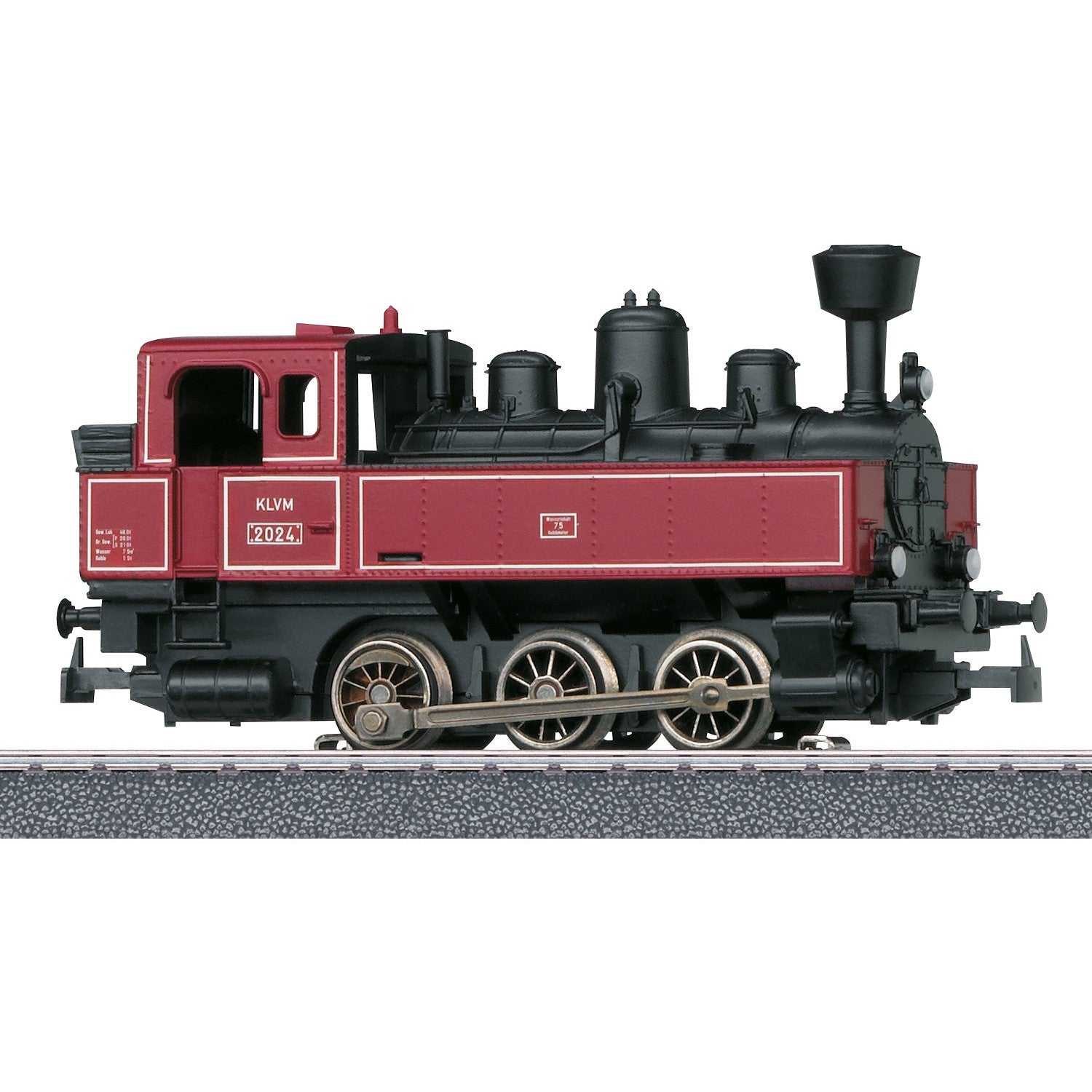 Marklin HO KLVM Tank Locomotive Red/Black Locomotive – Hobbyco