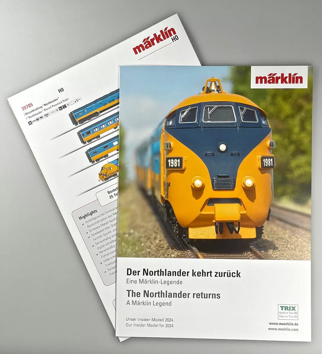 Marklin MA Bro.2.Club Model '23 - DE/EN – Hobbyco