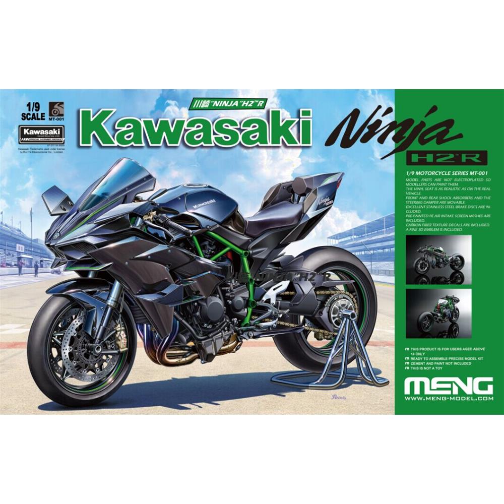 1/9 Kawasaki Ninja H2R Plastic Model Kit