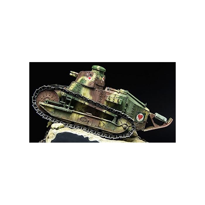 Meng Model 1/35 French FT-17 Light Tank (Riveted Turret) Plastic Model ...