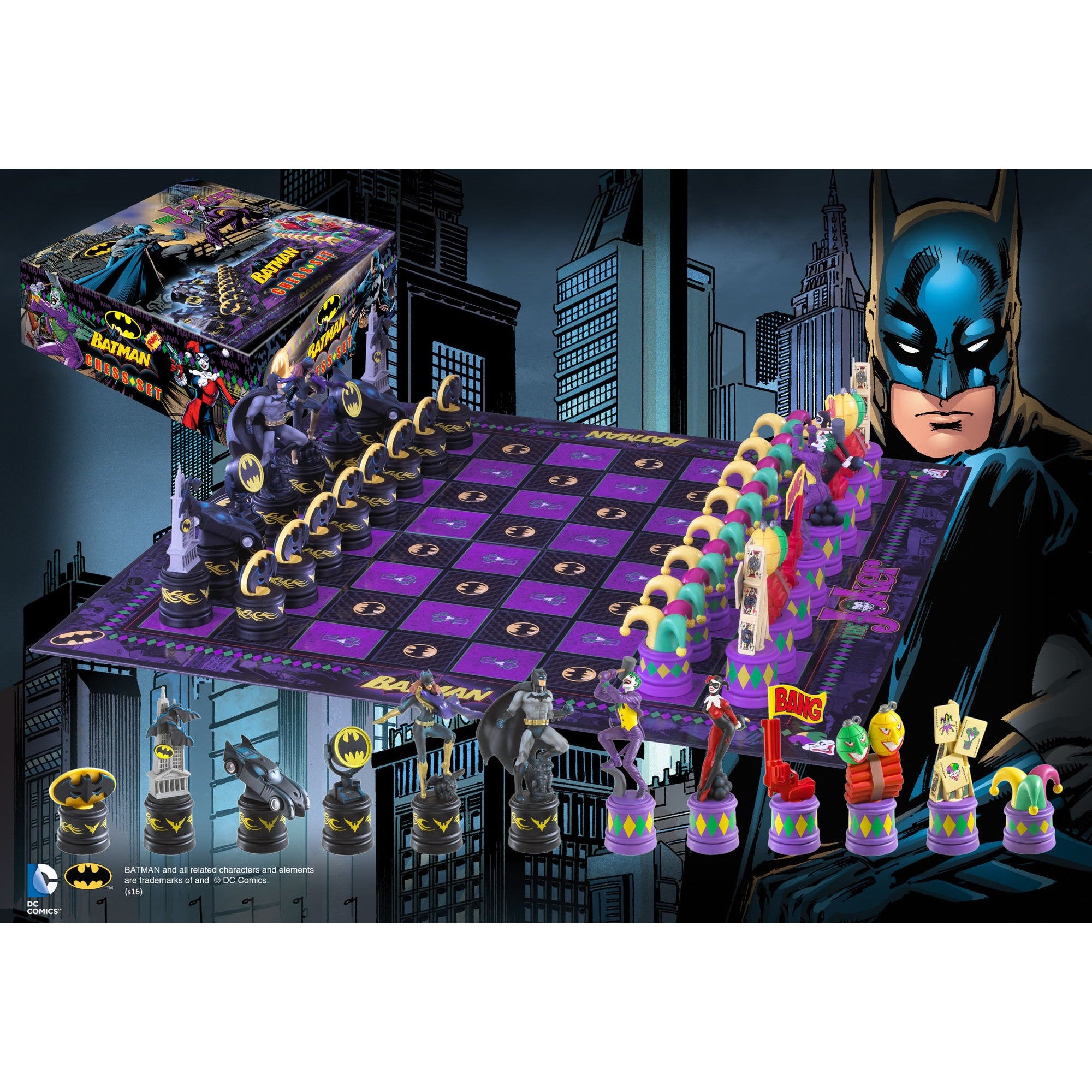 Noble Collection Batman Chess Set