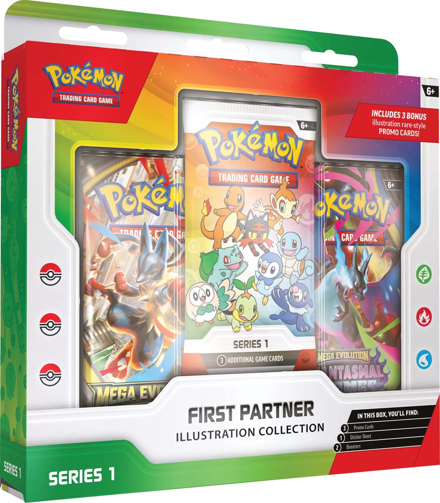 Pokemon TCG First Partner IIIustration Collection - Series 1 | Hobbyco ...