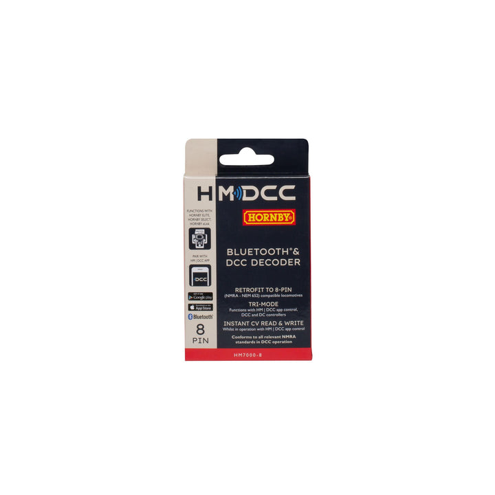 Hornby OO Hm7000-8: Bluetooth & DCC Decoder (8-Pin) – Hobbyco