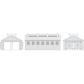 Hornby OO GWR Dunster Engine Shed – Hobbyco