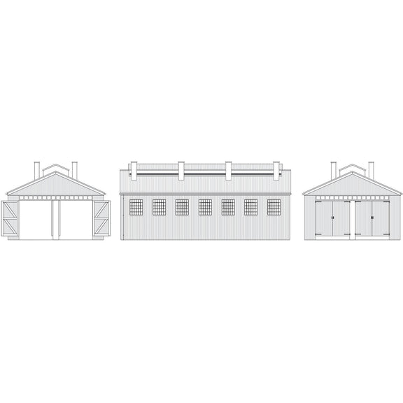 Hornby OO GWR Dunster Engine Shed – Hobbyco