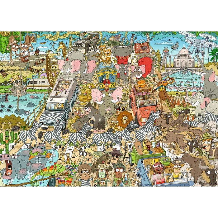 Ravensburger 1000pc Rearview Safari Puzzle | Hobbyco - Est.1935