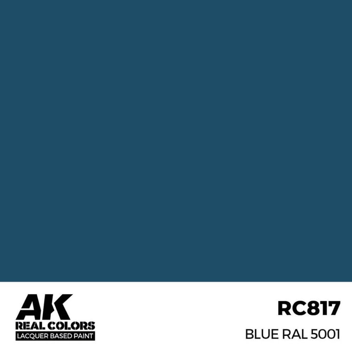 AK Interactive Real Colours - Blue RAL 5001 17ml | Hobbyco - Est.1935