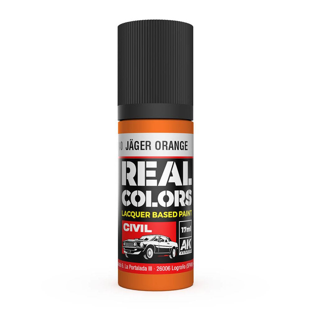 Real Colours - Jäger Orange 17ml | Hobbyco - Est.1935
