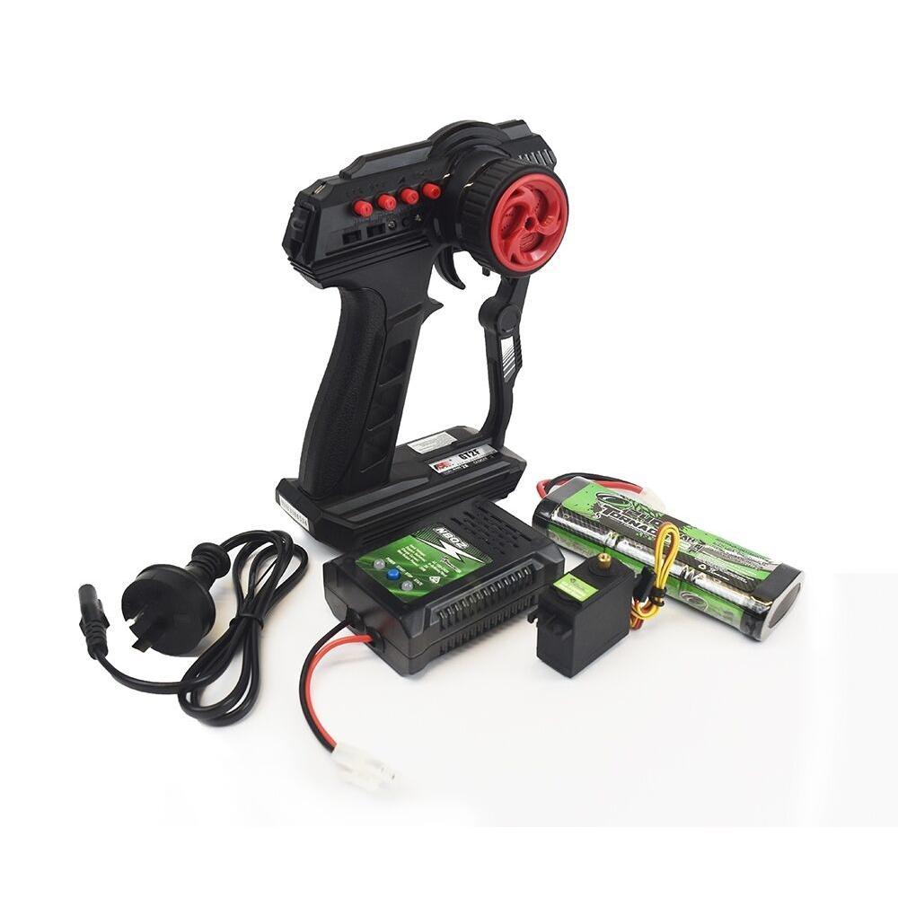 Hobbyco Electric RC Beginner 2.0 Bundle TX RX ESC Servo 1x 3000mAh NiMH ...