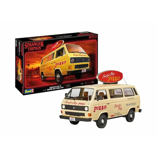 Revell 1/25 VW T3 Bus "Surfer Boy": Stranger Things Model Kit – Hobbyco