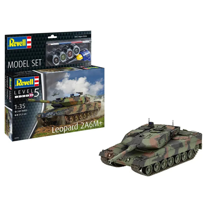 Revell 1/35 Leopard 2 A6M+ Model Set – Hobbyco