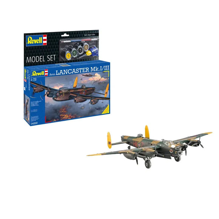 Revell 1/72 Lancaster Mk.I/III Model Set – Hobbyco