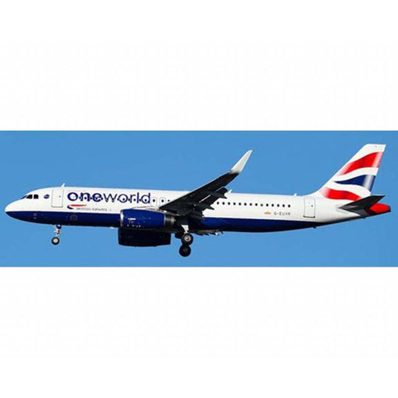 JC Wings 1/200 British Airways A320 G-EUYR "One World" – Hobbyco