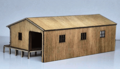 Trackside Models N Laser Cut NSW G6 Goods Shed | Hobbyco - Est.1935