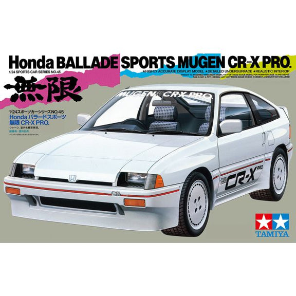 Tamiya 1/24 Honda Ballade Sports Mugen CR-X Pro – Hobbyco