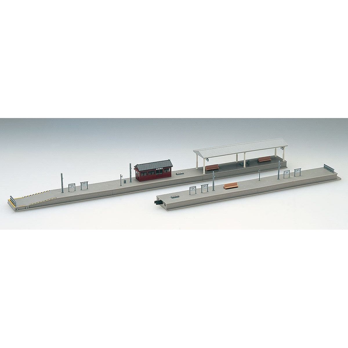 TOMIX N Low Level Island Platform Set – Hobbyco
