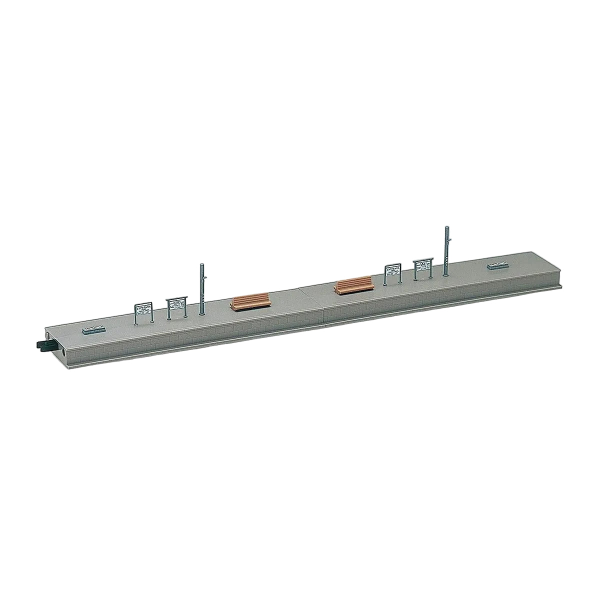 TOMIX N Low Level Island Platform Extension without Shelter – Hobbyco