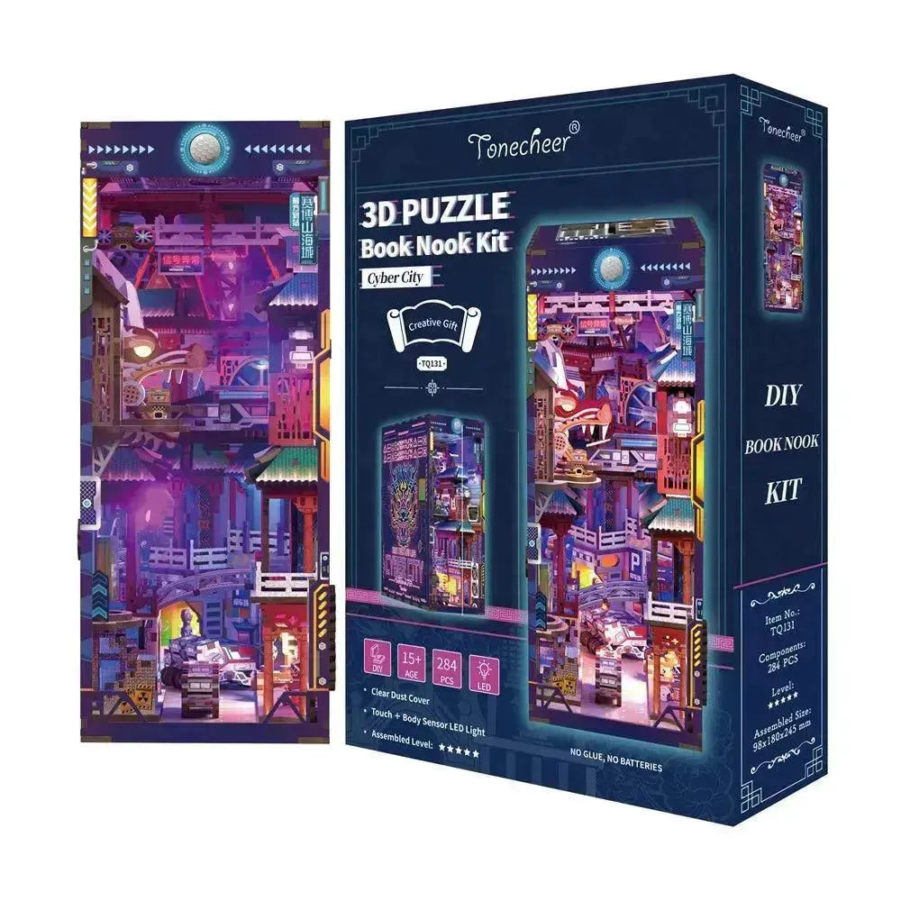 Tonecheer Cyber City Book Nook Kit | Hobbyco - Est.1935
